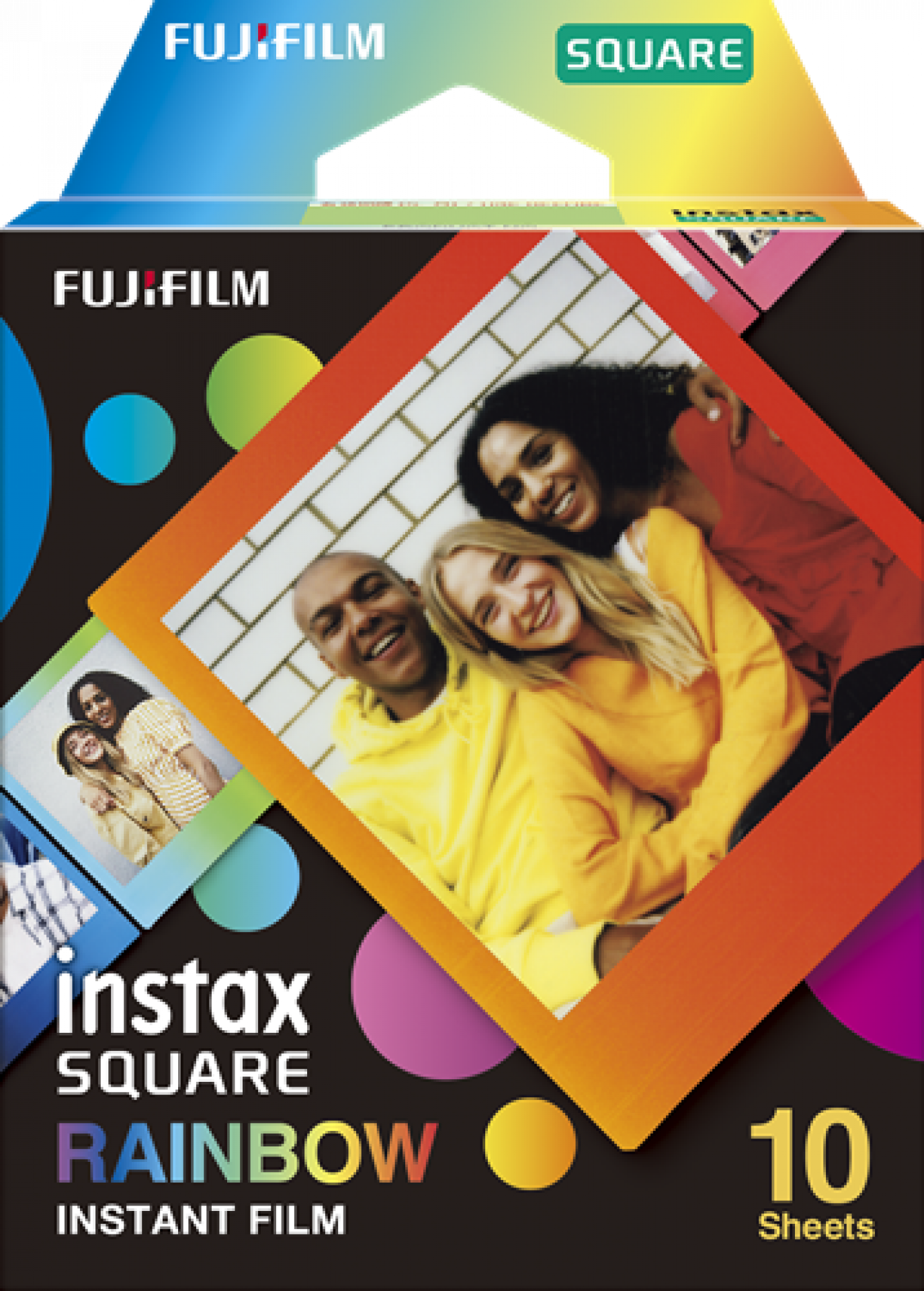 instax SQUARE film - Rainbow kopen? instax.nl
